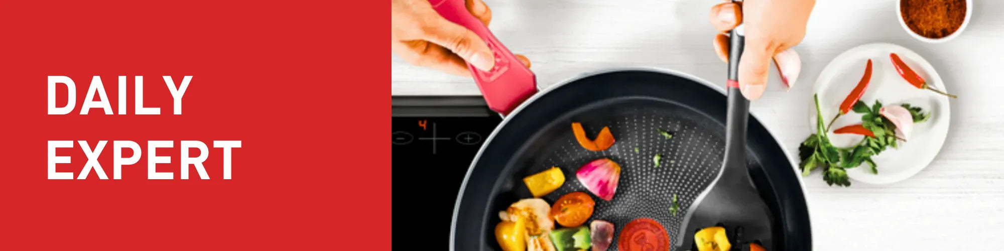 Tefal Daily Expert | Durable Non-Stick Frypans for Daily Cooking