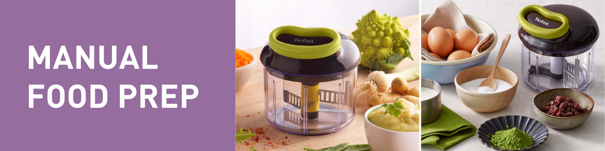 Tefal Manual Food Prep | Efficient Meal Preparation Tools