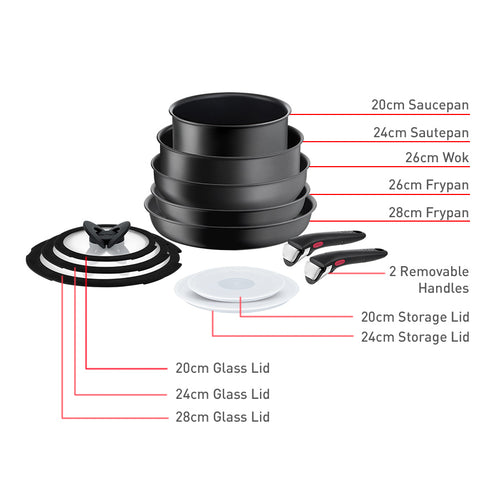 Tefal Ingenio Ultimate Non Stick Induction 12pc Set
