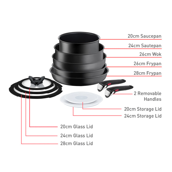 Tefal Ingenio Ultimate Non Stick Induction 12pc Set