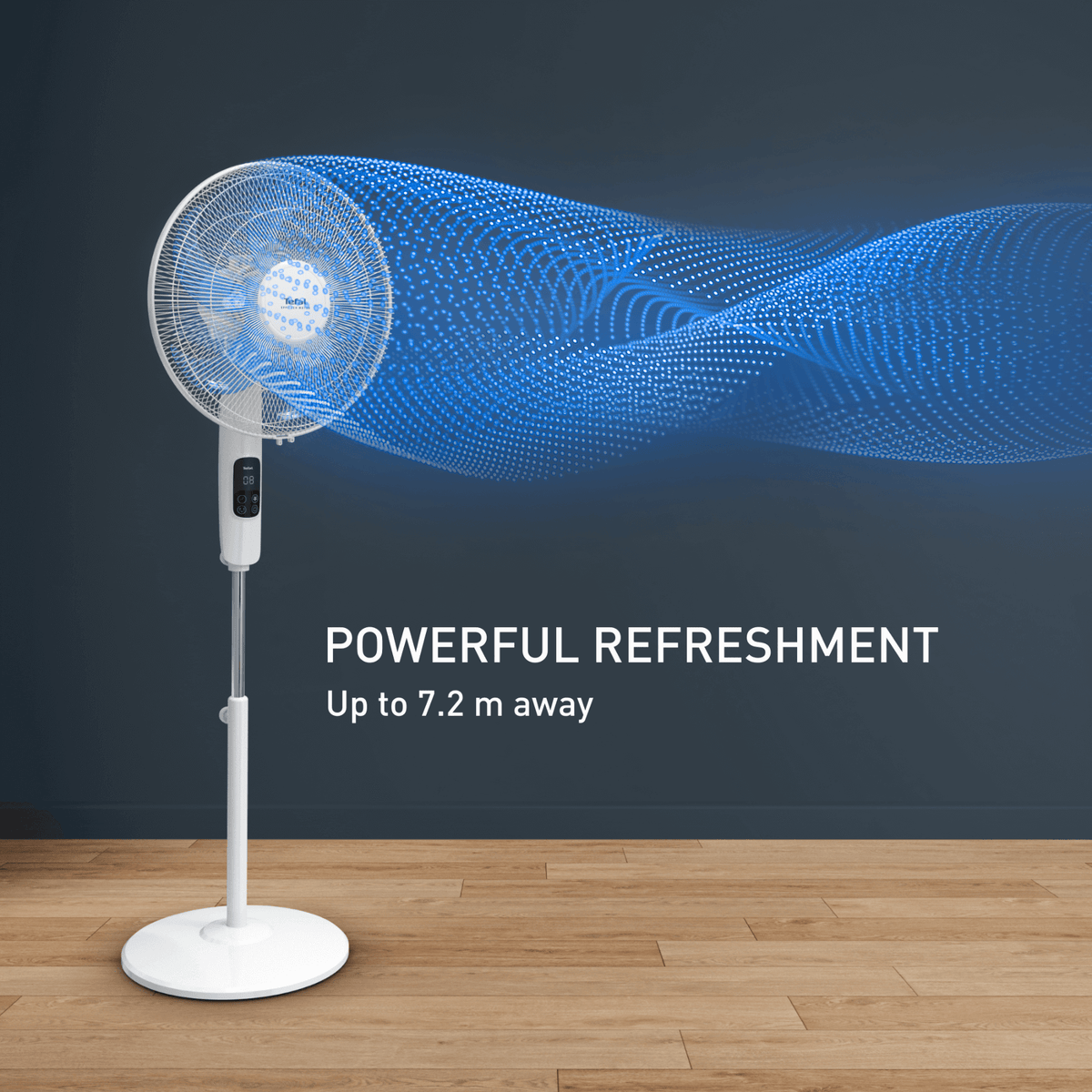 Tefal Turbo Silence Eco Stand Fan VF5450