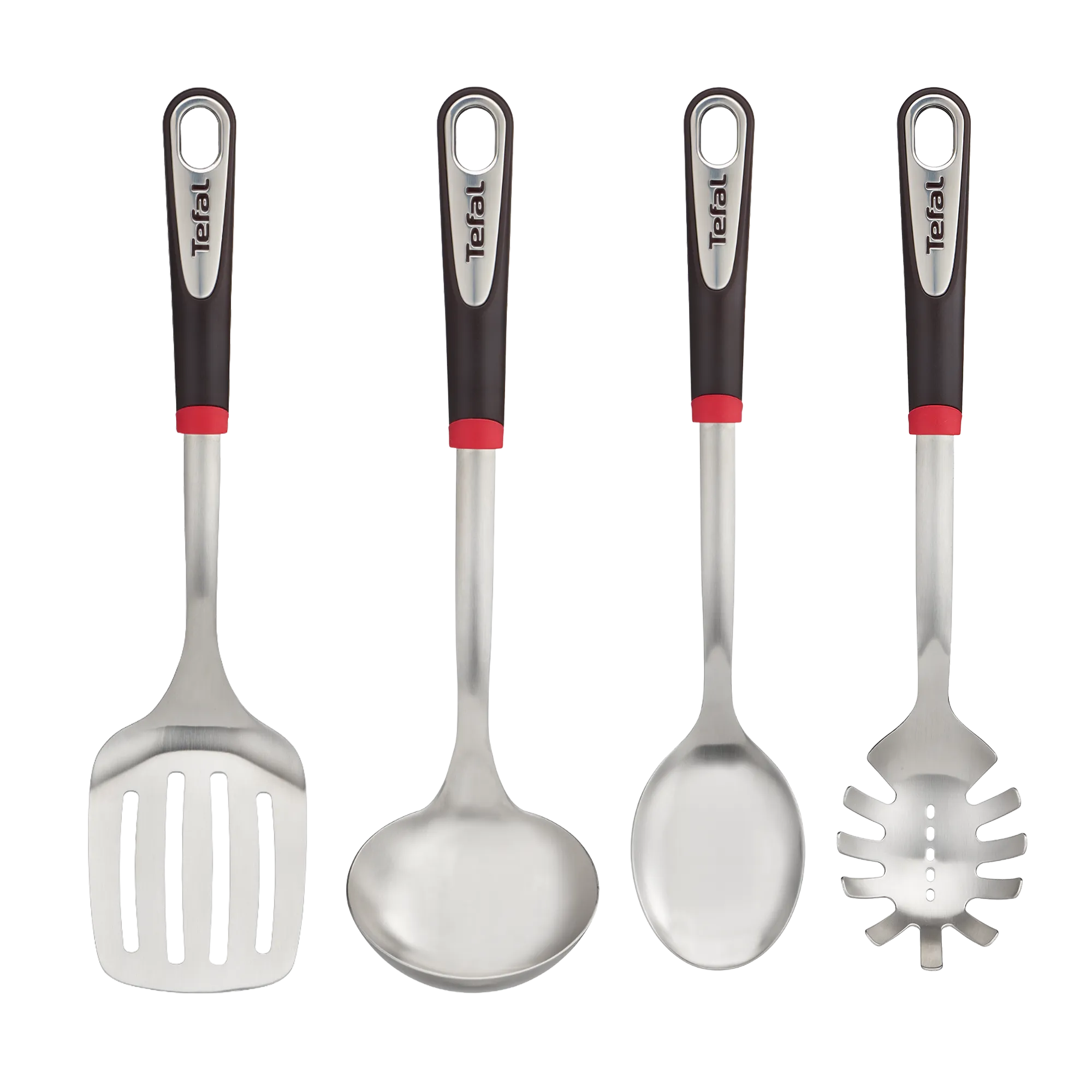 Tefal Ingenio Stainless Steel Kitchen Utensil Essentials Set