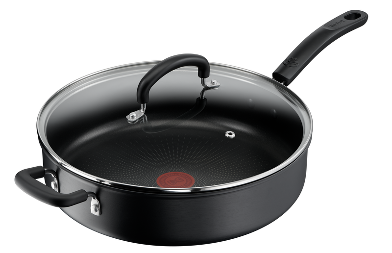 Tefal Specialty Hard Anodised Non-Stick Sautepan 30cm + Lid