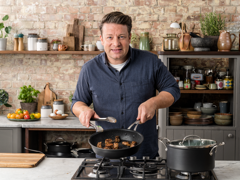 Jamie Oliver by Tefal Cook's Classics 5-Piece Cookware Set Induction ...