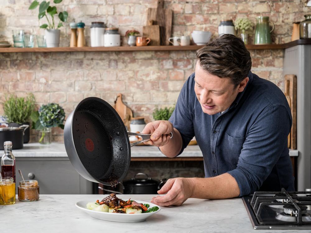 Jamie Oliver by Tefal Cook's Classics 5-Piece Cookware Set Induction ...