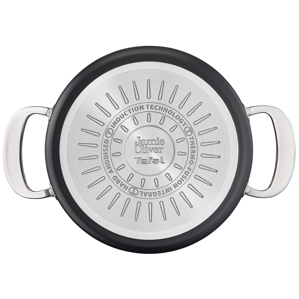 Jamie Oliver by Tefal Cooks Classic Stewpot 24cm/5L Non-Stick Induction ...