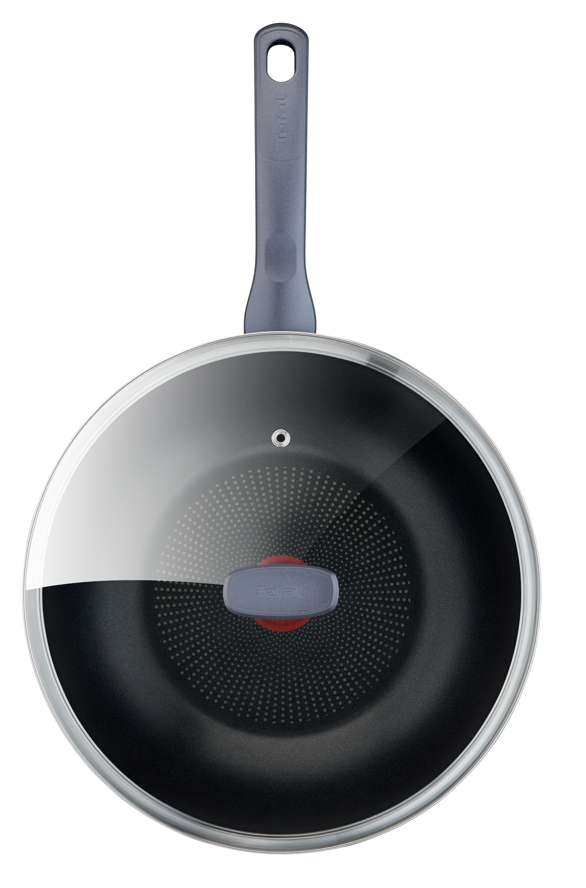 Tefal Daily Cook Stainless Steel Induction Non-Stick Wok 28cm + Lid